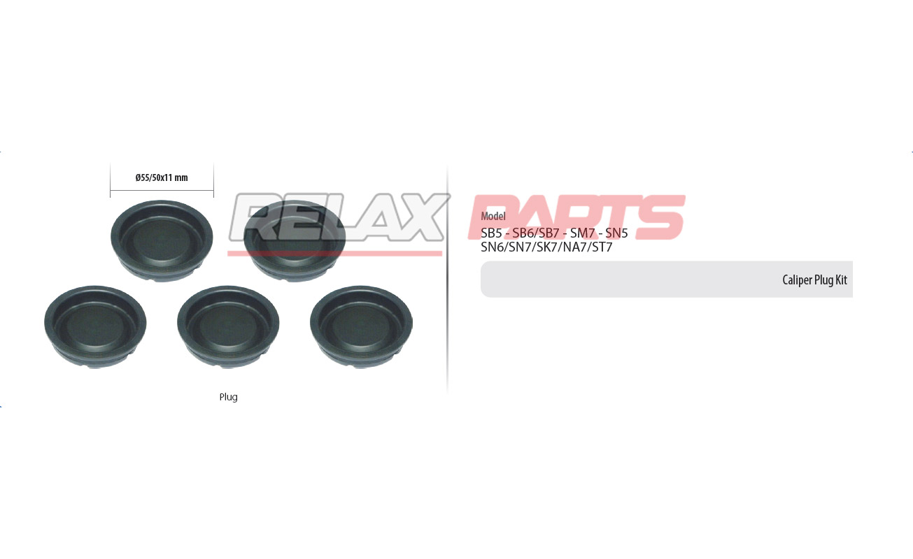 60016 – Caliper Plug Kit KNORR SB5 - KNORR SB5