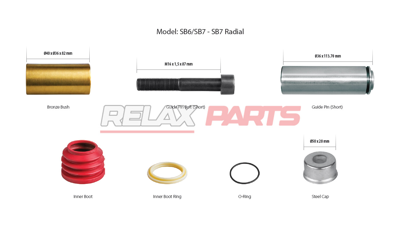 60032 – CALIPER GUIDE & SEALS REPAIR KIT K000696 KNORR
