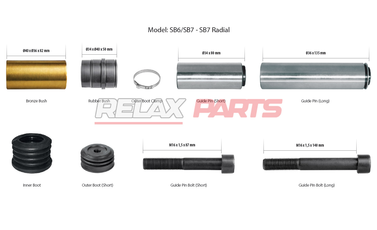 60043 – Caliper Guides & Seals Repair Kit - Manufacturing Semi Trailer ...