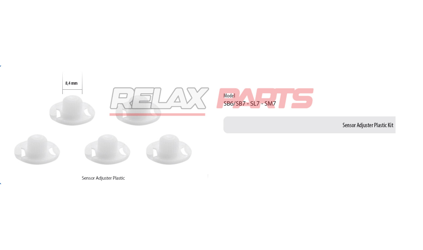 60140 – SENSOR ADJUSTER PLASTIC KIT KNORR CALIPER