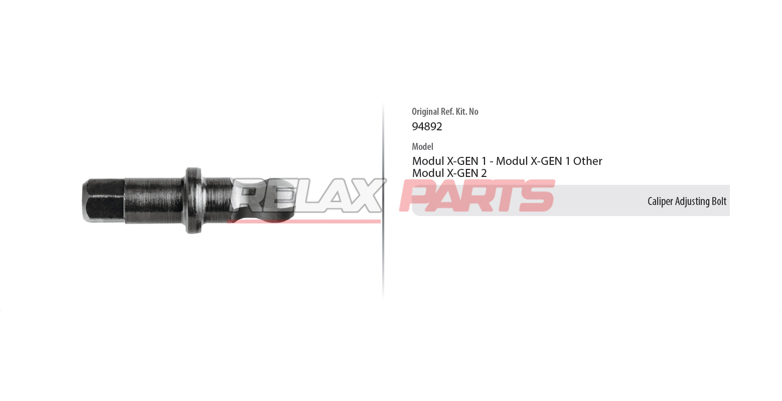 60895 – CALIPER ADJUSTING BOLT 94892 HALDEX - 94892