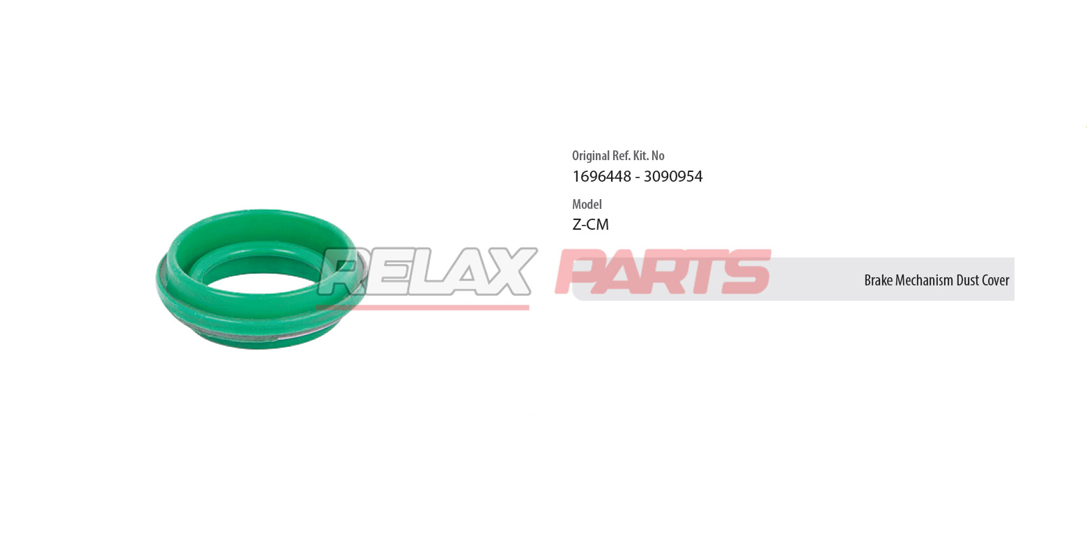 61090 – BRAKE MECHANISM DUST COVER 1696448 Z – CAM - 1696448